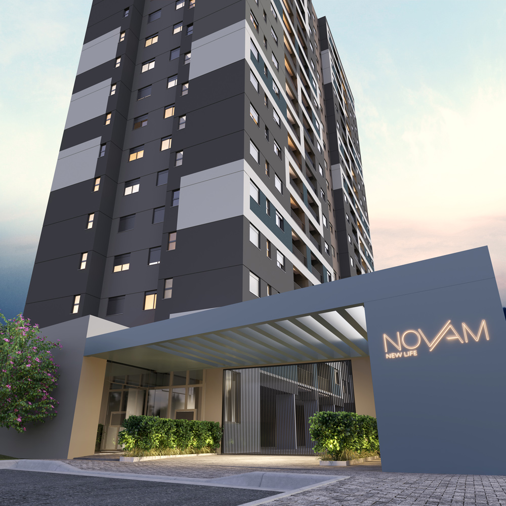 Lançamento Novam New Life - Plantas com 65 ou 87m² e flexibilidade de ...